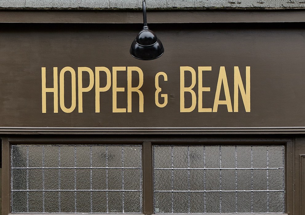 Hopper & Bean Shop Front / Hopper & Bean - InteriorDesigners.net