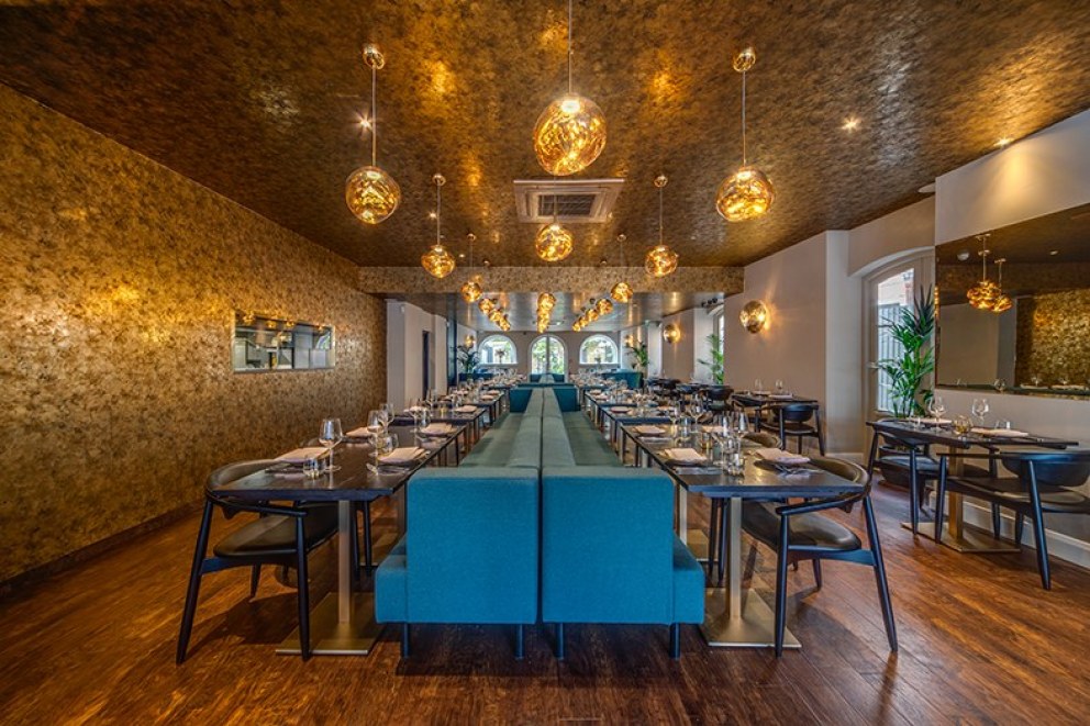 Main dining space / Cinnamon Culture Indian restaurant ...