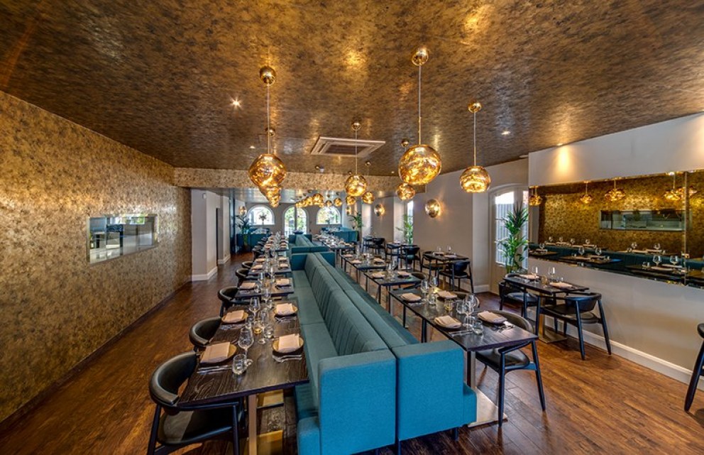 Main dining space / Cinnamon Culture Indian restaurant ...