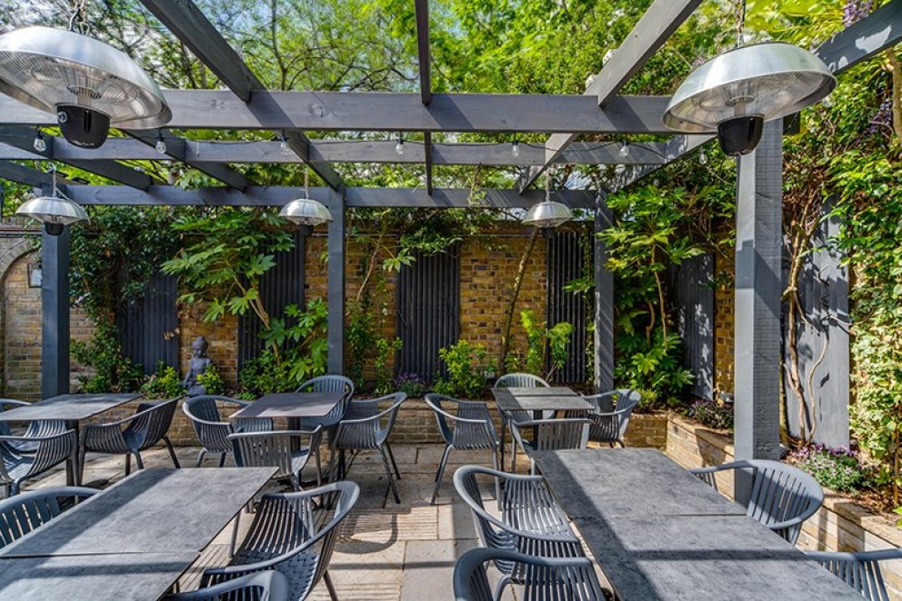 Terrace / Cinnamon Culture Indian restaurant - InteriorDesigners.net