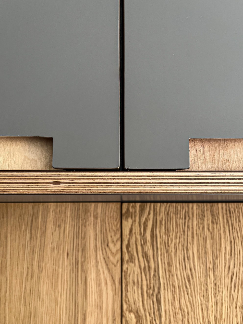 Kitchen Cabinet Detailing / SW18 Family Home - InteriorDesigners.net